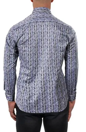 MACEOO Fibonacci Contemporary Fit Button-up Shirt