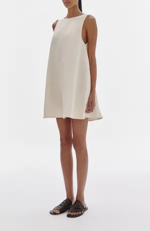 Nude Lucy Nemi Linen Mini Dress
