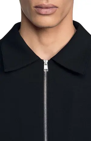 Sandro Zipped Shirt - Black
