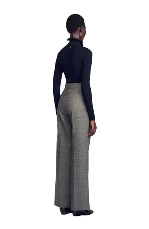 Sandro Wool Suit Trousers