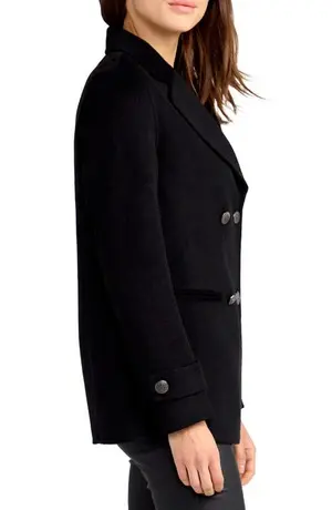 BELLE & BLOOM Forget You Wool Blend Military Peacoat