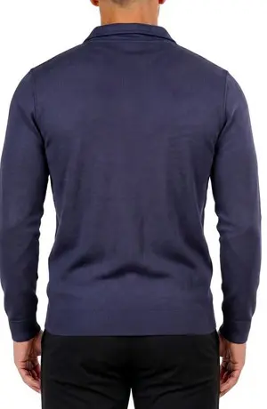 MACEOO Mercerized Cotton Quarter Zip Pullover