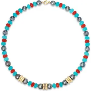 GRACE WINFREY St. Barths Necklace - Blue