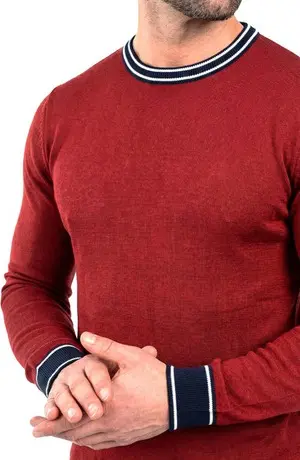 MACEOO Merino Wool Crewneck Sweater