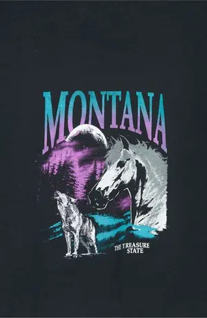 Junk Food Montana Graphic T-shirt