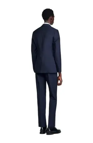 Sandro Virgin Wool Suit Jacket