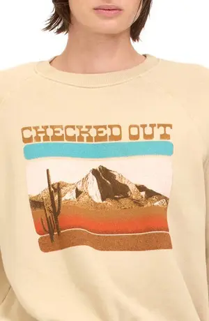 PROJECT SOCIAL T Checked Out Graphic Sweatshirt