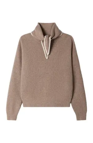 Sandro 2-in-1 Wool And Cashmere Sweater
