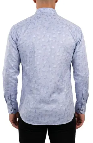 MACEOO Fibonacci Contemporary Fit Button-up Shirt
