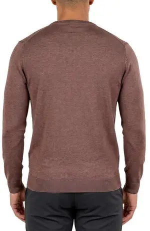 MACEOO Cotton & Cashmere Polo Sweater