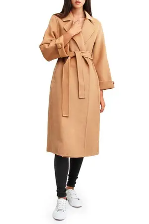 BELLE & BLOOM Stay Wild Oversized Wool Coat