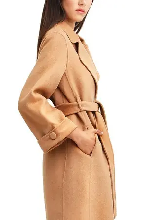BELLE & BLOOM Stay Wild Oversized Wool Coat