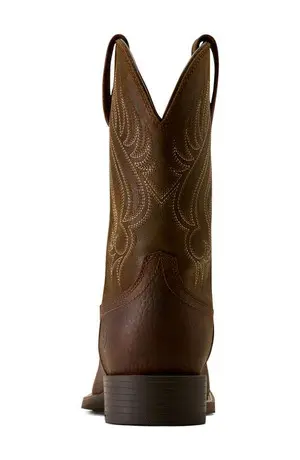 Ariat Sport Riggs Waterproof Wide Square Toe Western Boot - Copper Kettle