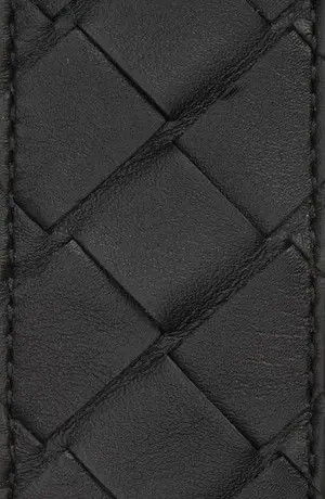 Bottega Veneta Knot Buckle Intrecciato Belt