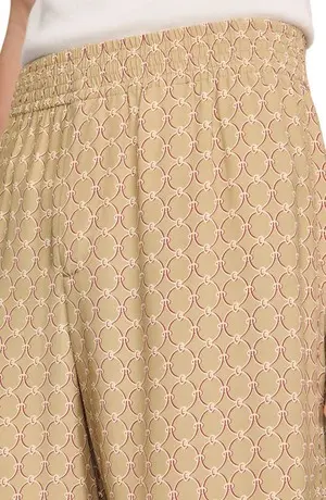 Sandro Link Print Floaty Shorts