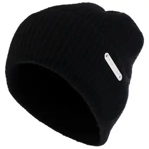 Rebecca Minkoff Rib Knit Cuff Beanie - Black