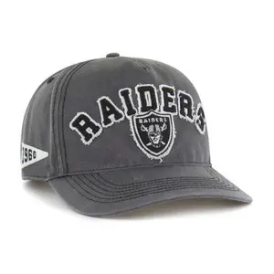 '47 Las Vegas Raiders Calderwood Well Worn Hitch Adjustable Hat - Charcoal