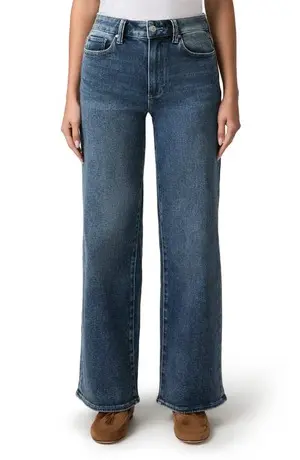 Paige Vanessa High Waist Wide Leg Jeans - Bowery