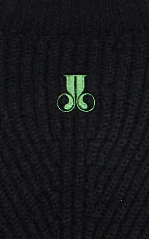 La DoubleJ High Kick Sweater With Feathers