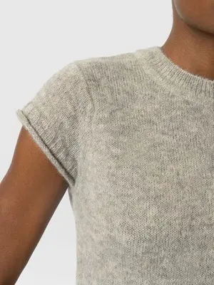 SAINT + SOFIA Ariella Baby Tee - Grey