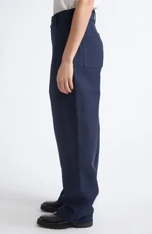 LII Double Faced Wide Leg Trousers