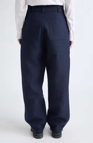 LII Double Faced Wide Leg Trousers