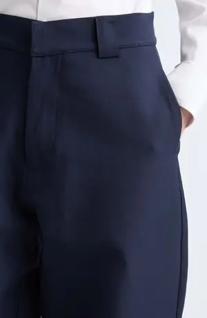 LII Double Faced Wide Leg Trousers
