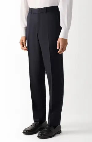 Zegna Wool Suit - Navy Blue
