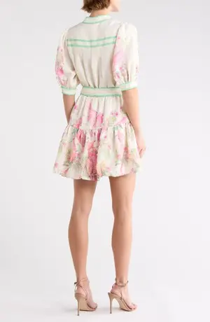 CIEBON Ashton Tie Waist Shirtdress