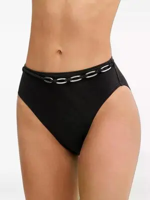 Michael Kors Chain-link Bikini Bottoms - Black
