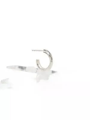 WERKSTATT:MÜNCHEN Hammered Hoop Earrings