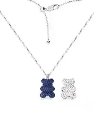 APM MONACO Baba Bear Pendant Necklace - Silver