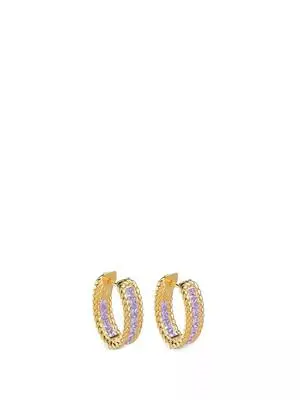 APM MONACO Cordage Hoop Earrings - Yellow