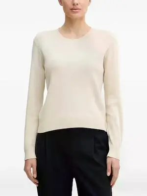 BENETTON Crew-neck Sweater - Yellow