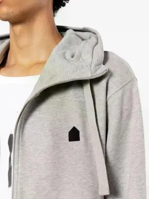 DOVER STREET MARKET Marl-effect Drawstring Hoodie