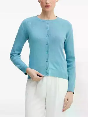 BENETTON Cotton Cardigan - Blue