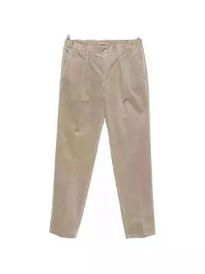 PROFUOMO Pleated Corduroy Trousers