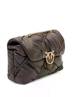 Pinko Love Puff Braided Shoulder Bag