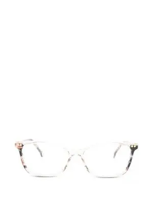 Carolina Herrera Tortoiseshell-temples Rectangle-frame Glasses