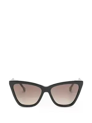 Carolina Herrera Logo-plaque Cat-eye Sunglasses