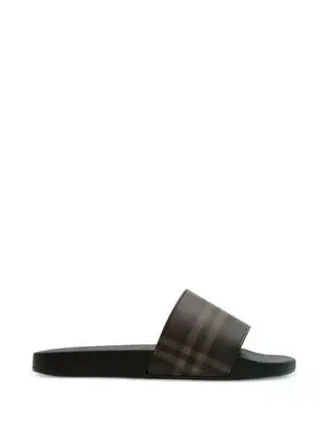 Burberry Check Slides