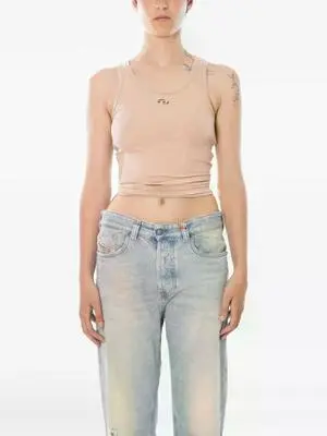 DIESEL® Crop Top With Wrap-around Laces