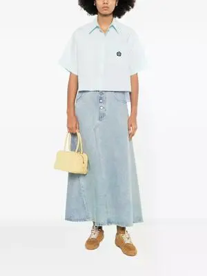 Kenzo Boke Flower Cropped Shirt