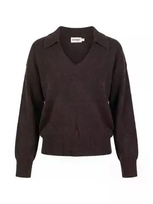 NOTSHY Palmer Cashmere Polo-collar Sweater