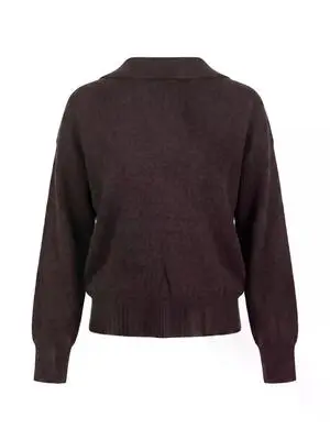 NOTSHY Palmer Cashmere Polo-collar Sweater