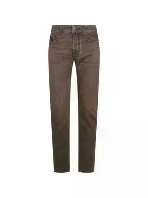 Jacob Cohen Logo-patch Straight-leg Jeans