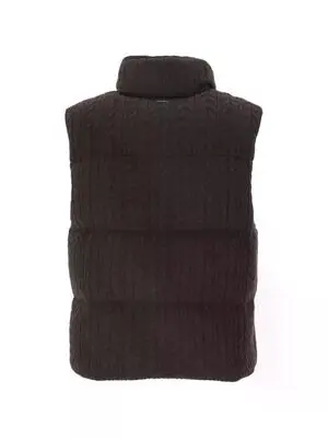 Agnona Cable-knit Padded Jacket