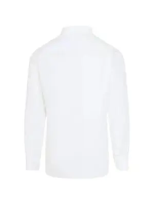 Brioni Long-sleeve Cotton Shirt