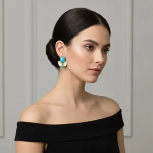 Bounkit Capri Interchangeable Drop Earrings