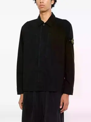 Stone Island Logo-patch Shirt